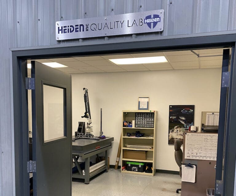 Quality - ISO 9001:2015 Certified - Heiden Inc. | Metal Fabrication